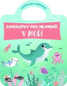 JIRI MODELS Samolepková knížka V moři / 12 barevných stran / 45+ samol