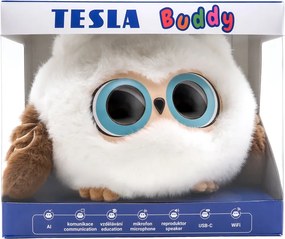 TESLA Bambino Buddy AI OWL - chytrá plyšová sova pro děti