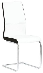 Jídelní židle Nacton (bílá + černá). 808087