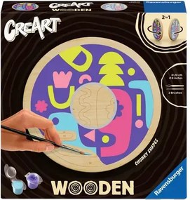 Ravensburger CreArt Wooden – Hranaté tvary (dřevěná) – malování podle