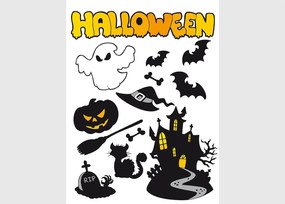 Samolepka na zeď Halloween | 65 x 85 cm | DH1010