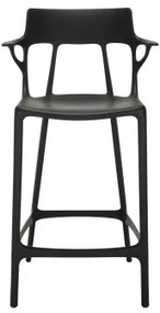 A.I Stool Recycled 65 černá Kartell