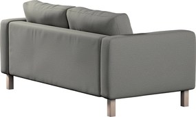 Potah na pohovku IKEA  Karlstad 2-místná, nerozkládací, krátký barva šedá látka pletený vzor