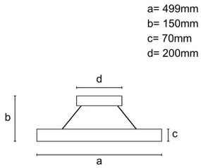 LED Stmívatelné stropní svítidlo s ventilátorem LED/35W/230V 3000-6500K černá+DO