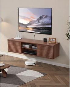 Plovoucí TV stolek VEVOR – Ořech