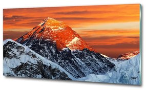 Wallmuralia Foto obraz sklo tvrzené Vrchol Everest 100x50