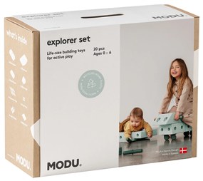 MODU Stavebnice MODU Explorer Set Ocean Mint / Forest Green