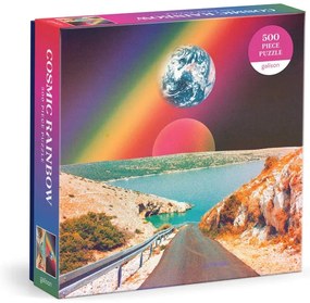 Galison Puzzle Kosmická duha 500 dílků
