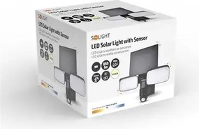 Solight WO7203 LED solární osvětlení se senzorem / 9W / 850lm / 4000K