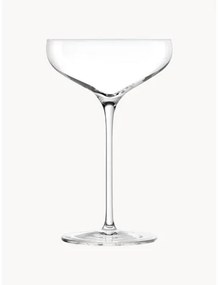 Křišťálové sklenice na šampaňské Swing, 6 ks