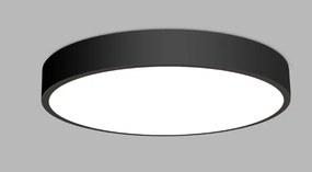 Mono, Stropní LED svítidlo Led2 Barva: Černá, Ø - Průměr: 80 cm, Varianta svítidla:: 3000/4000K na dálkový ovladač