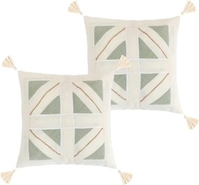 Bellatex Povláček PERU SET 2ks 40x40 cm Natur