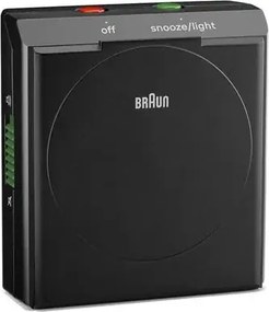 Braun BC05 černá / Cestovní budík / Analogový / 1x AA baterie