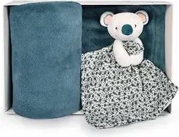Doudou Dárková sada šťastná koala Yoca pléd a muchláček / od 0 let