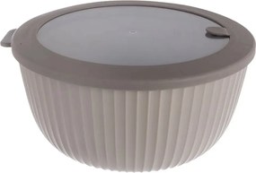Orion Mísa / box s víkem DORA 4,2L, kulatá pr. 24,5 cm, sv. hnědá