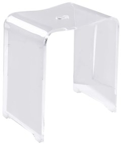 RIDDER Koupelnová stolička Trendy transparentní