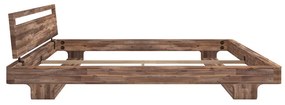 Massive home | Dřevěná postel Fiora akát - výběr velikosti MH1272W 140x200 cm