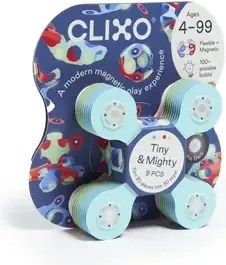 CLIXO Tiny  Mighty Marine - magnetická stavebnice 9 kusů