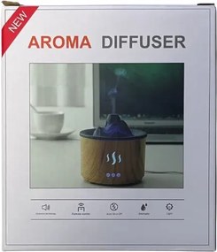 Aroma difuzér RDF3 ve tvaru sopky - 500 ml - bílý