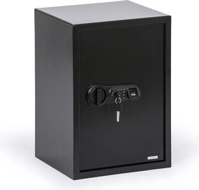 Nábytkový sejf s elektronickým zámkem a čtečkou otisků prstů, 500 x 350 x 310 mm