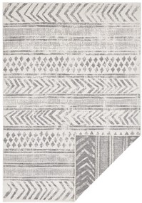 NORTHRUGS - Hanse Home koberce Kusový koberec Twin Supreme 103862 Biri Grey/Cream – na ven i na doma - 120x170 cm