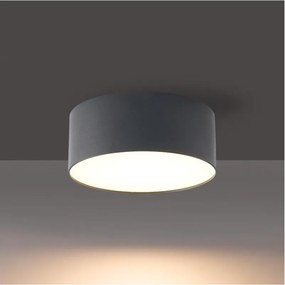 Brilagi - LED Koupelnové stropní svítidlo FORIS LED/9W/230V pr. 9 cm antr IP44