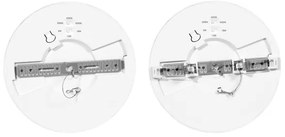 Ecolite WPCB2-18W/BI - LED Panel LEXA LED/6/12/18W/230V bílá