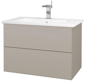 Dřevojas Koupelnová skříň VARIANTE SZZ2 80 (umyvadlo Euphoria) Varianta: N01 Bílá lesk / N07 Stone