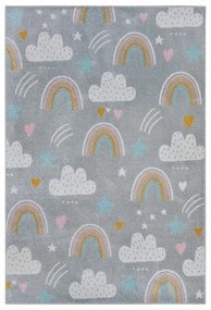 Šedý dětský koberec 160x235 cm Rainbow – Hanse Home