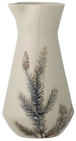 Bloomingville Kameninový džbán Hollie 1,3 l, béžová barva, keramika