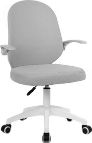 Dětská otočná židle Neoseat JUNI 012 — látka, šedá