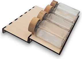 usporadejto.cz Organizér na kořenky do šuplíku, VASKY - NÍZKÝ 21 x 11 x 2 cm Akční ceny: cena za 3ks