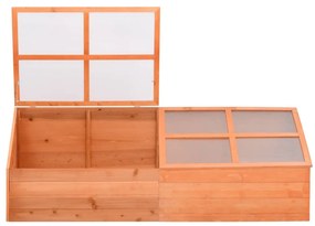 Skleník dřevěný 180 x 57 x 62 cm 170648