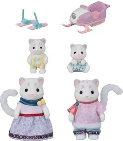 Sylvanian Families Rodina sněžných levhartů / od 3 let