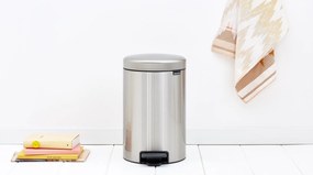 Brabantia Pedálový koš NewIcon 12L matná ocel otiskuvzdorná