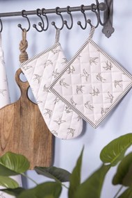 Bavlněný košík na servírování pečiva Swallow Sky - 35*35*8 cm