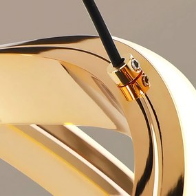Toolight Závěsné LED osvětlení Modern D22 LHJ018-CP3 zlatá
