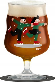 Holmegaard Mikkeller sklenice na pivo 400 ml Vánoční dekorace