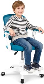 Dětská otočná židle JUNIOR modrá