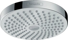 Hansgrohe Croma Select S, hlavová sprcha 180 2jet, bílá/chromová, HAN-26522400