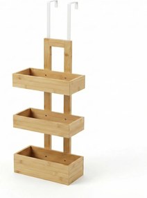 Bambusový koupelnový věšák na dveře RANT, 74 cm