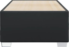 Rám postele černý 90 x 200 cm umělá kůže 3284540