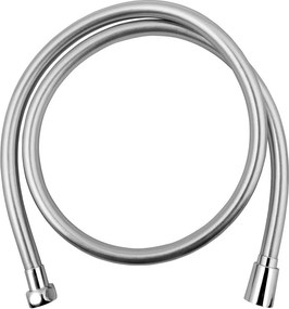 Sapho Sapho, SOFTFLEX hladká plastová sprchová hadice, 120cm, stříbrná/chrom, 1208-10