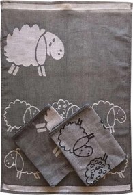 SVITAP sleep well Kuchyňské utěrky Extra savé Ovce 1 50x70 cm, 3 ks