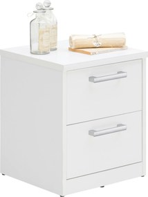 XXXLutz NOČNÍ STOLEK, bílá, 38/46/36 cm Xora - 000017003001