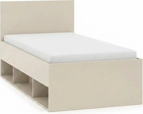 Postel Malata 90 x 200 cm, krémová