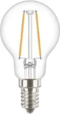 LED žárovka E14 PILA Classic Filament P45 2W (25W) teplá bílá (2700K)