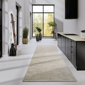 ELLE Decoration, Běhoun Delhi 106053 Beige z kolekce Elle, 80x200, béžová, chodba / předsíň