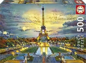 EDUCA Puzzle Eiffelova věž / 500 dílků / od 11 let