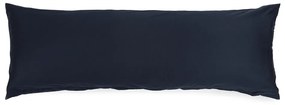 4Home povlak na Relaxační polštář Náhradní manžel satén tmavě modrá, 50 x 150 cm